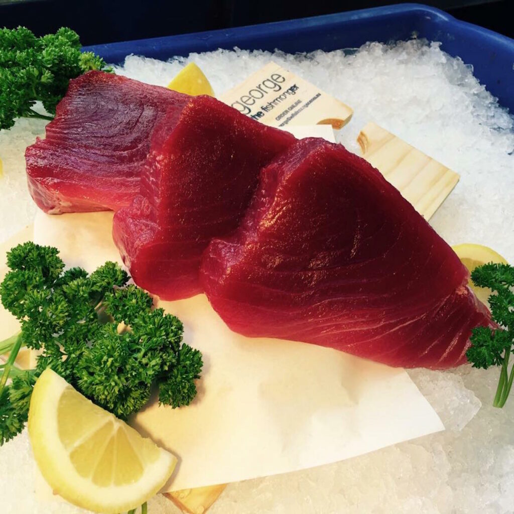 Australian Yellowfin Tuna - Queen Victoria Market