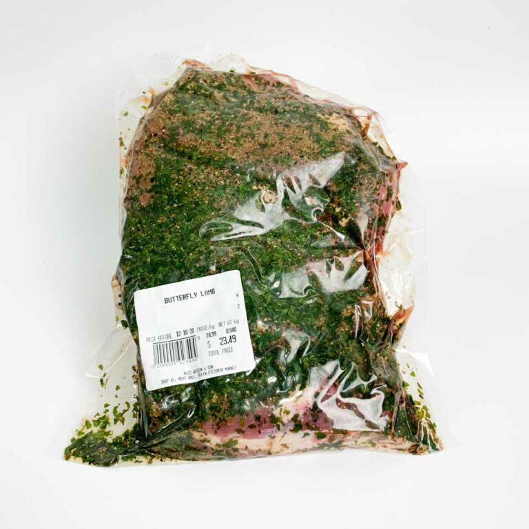 Butterfly Marinated Lamb - Queen Victoria Market