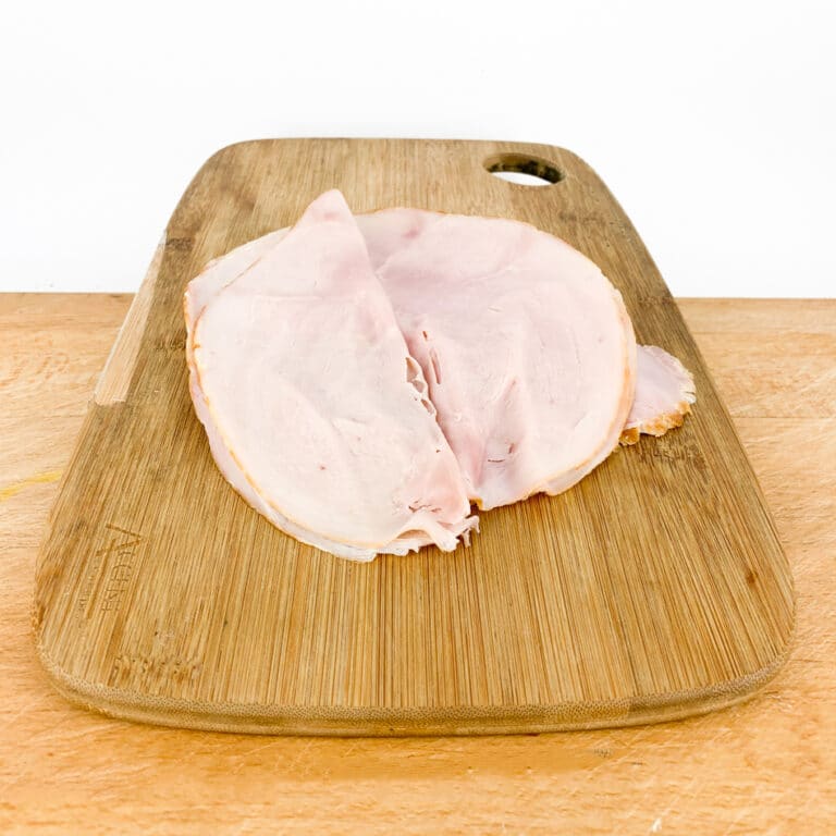 Freshly Sliced Double Smoked Gypsy Ham - Queen Victoria Market