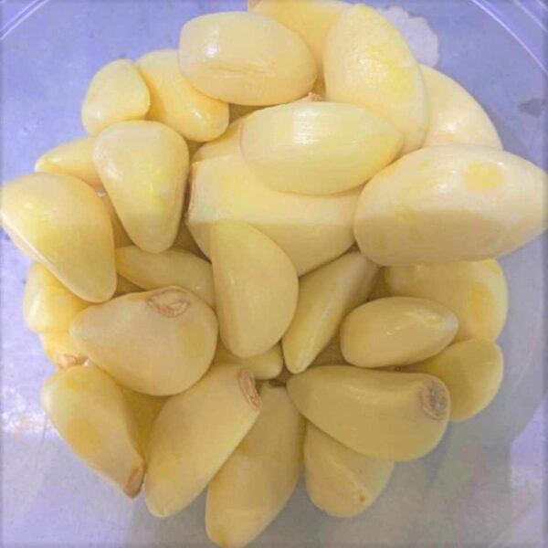 Freshly Peeled Garlic - Queen Victoria Market