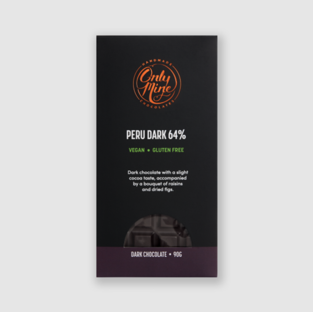 Peru Dark 64% Chocolate Bar - Queen Victoria Market