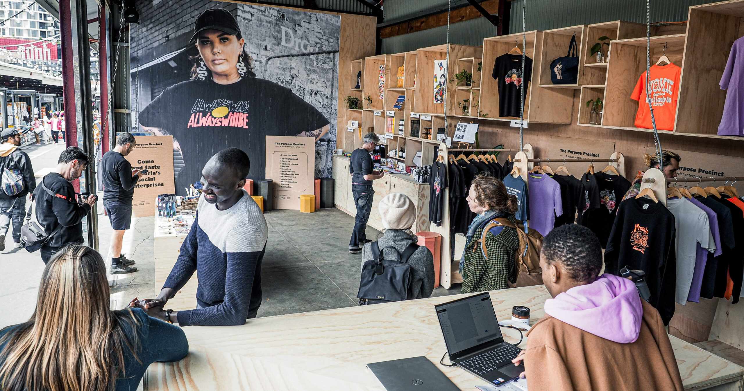 The Purpose Precinct Launched at Queen Vic Market - Queen Victoria Market