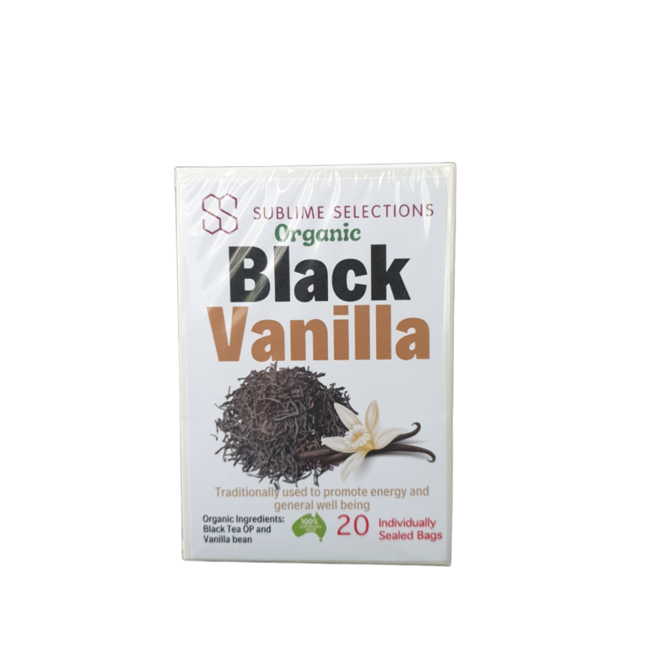 Black Vanilla - Tea Bags - Queen Victoria Market