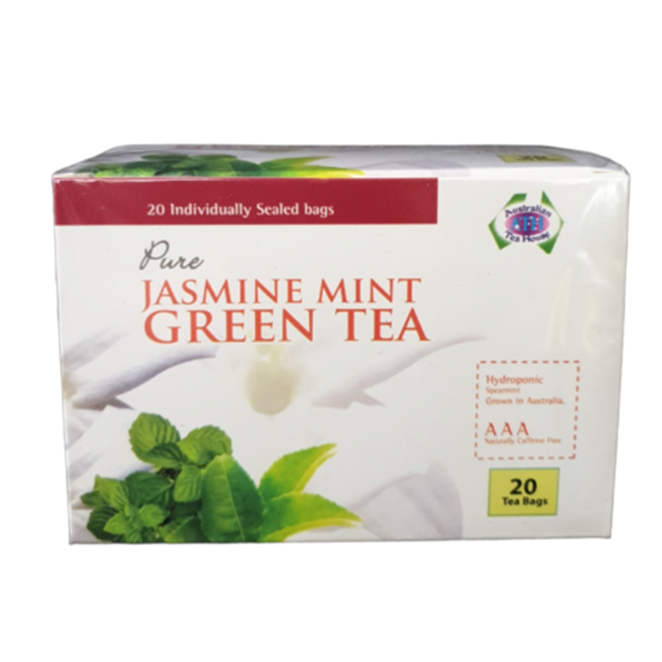 Jasmin Mint Green Tea Bags - Queen Victoria Market