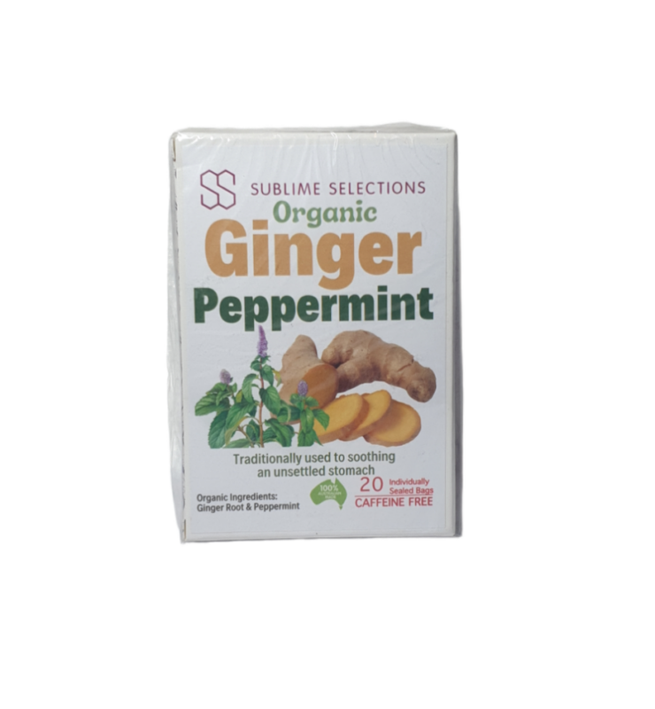 Ginger & Peppermint - Tea Bag - Queen Victoria Market