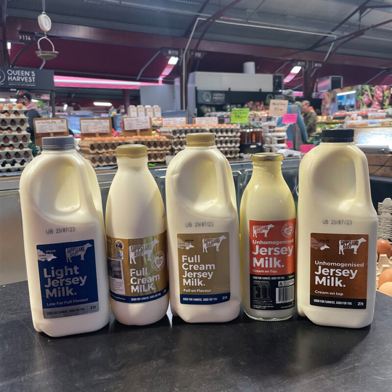 Gippsland Jersey Milk - Queen Victoria Market