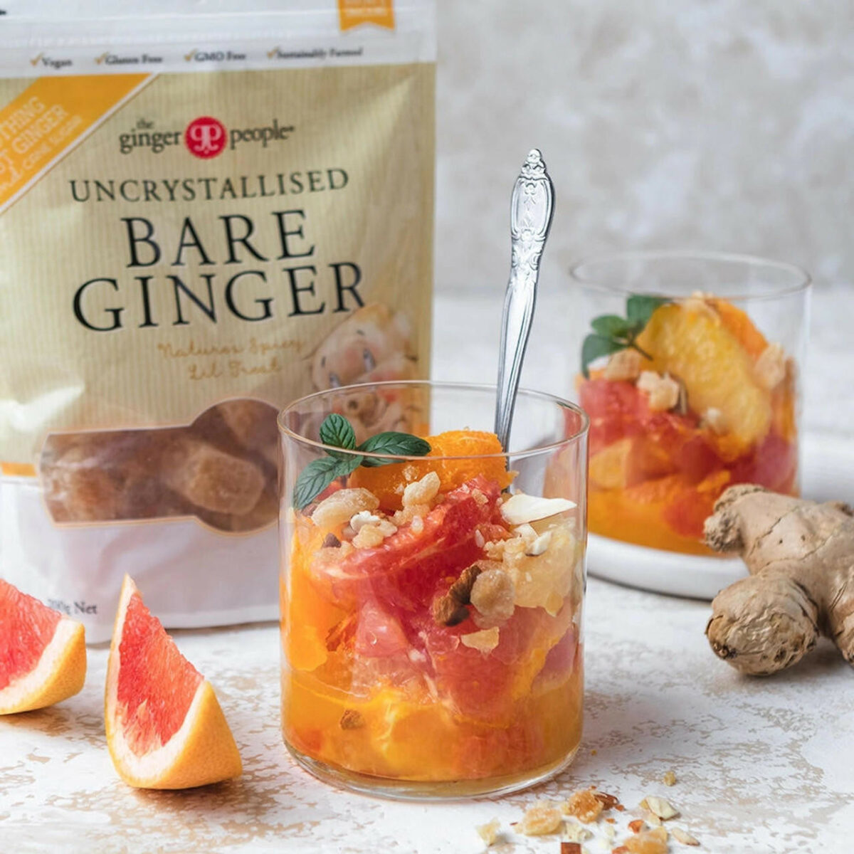 The Ginger People Uncrystallised Bare Ginger - Queen Victoria Market