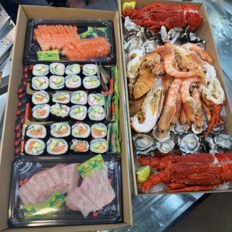 Sushi Sashimi and Seafood Catering Box - Queen Victoria Market